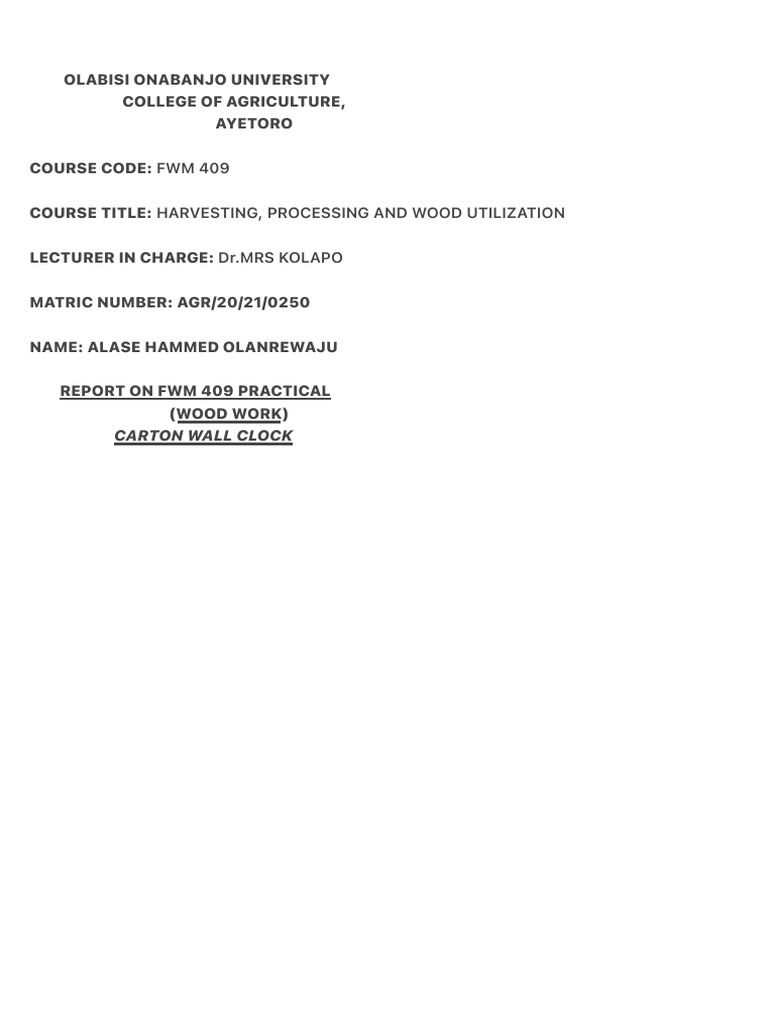 Olabisi Onabanjo University 2 | PDF