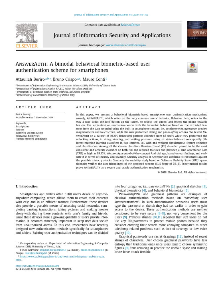 Attaullah Buriro | PDF