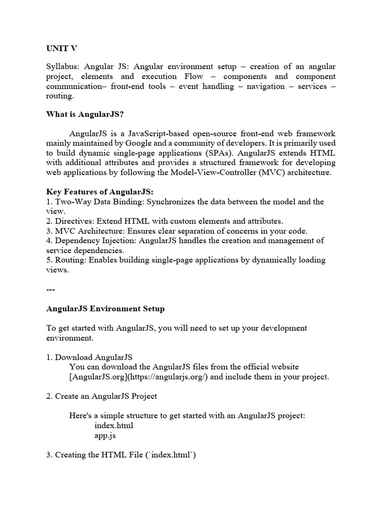 DT Unit V | PDF