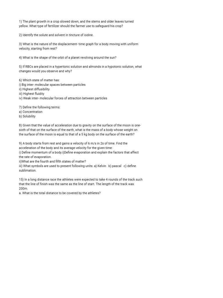 Science Paper Pdf