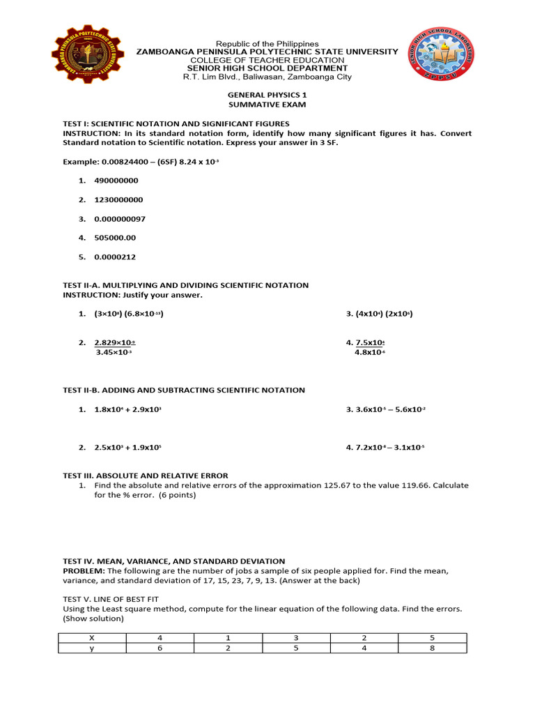 Performance Task p6 | PDF