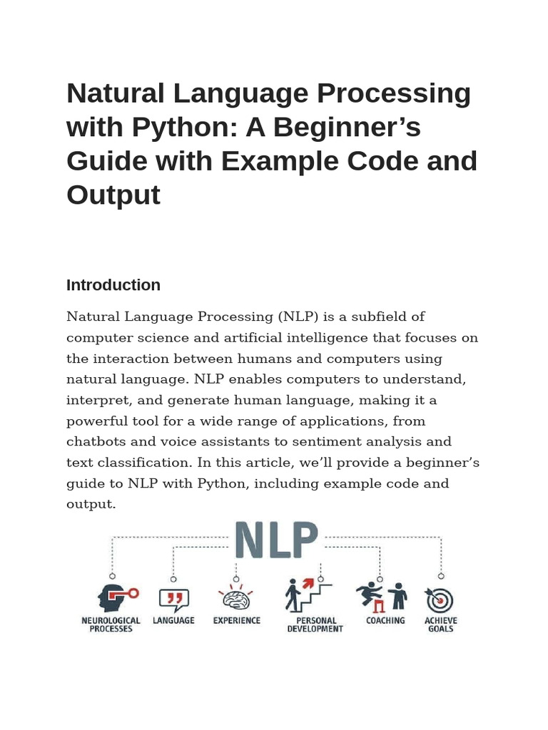 NLP Practical 1 | PDF