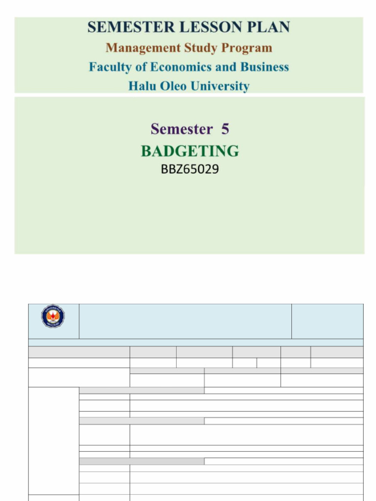 SLP - Budgeting-1na | PDF