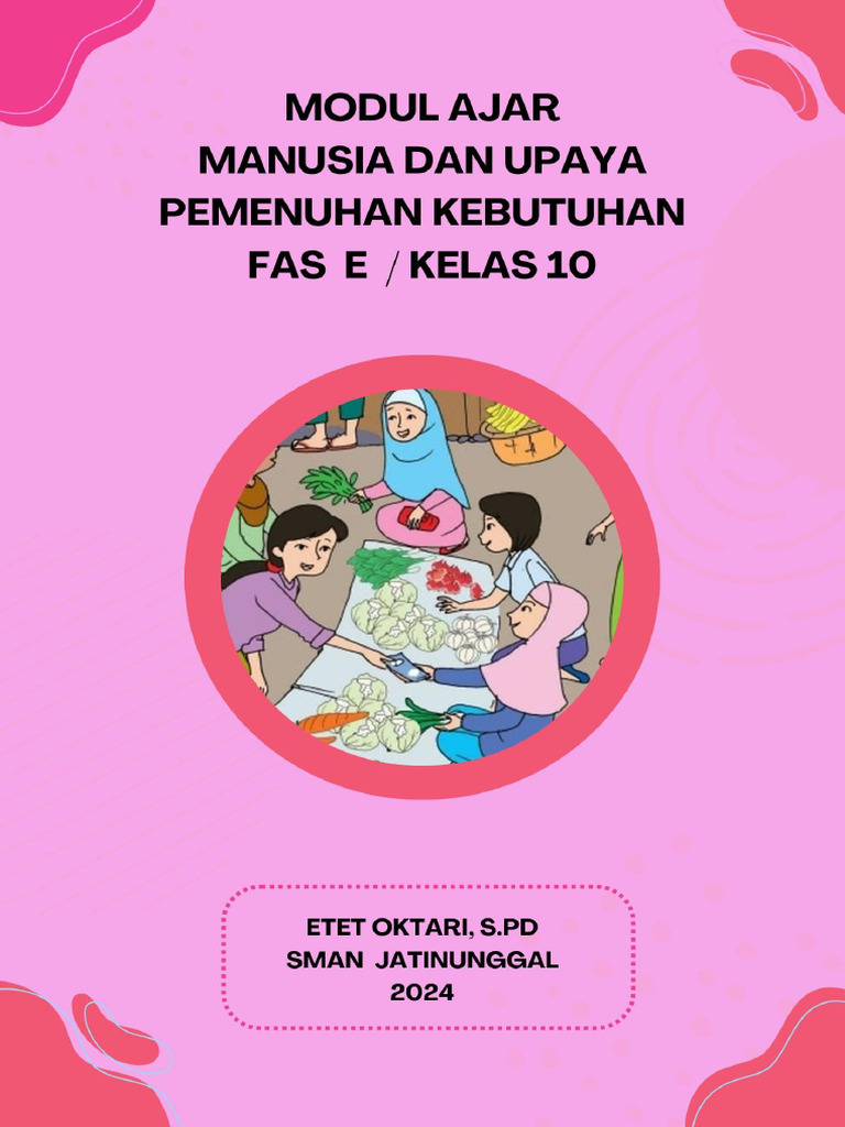 Modul Ajar Ekonomi 10 Etet | PDF