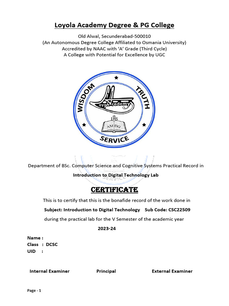 DT Final Record | PDF