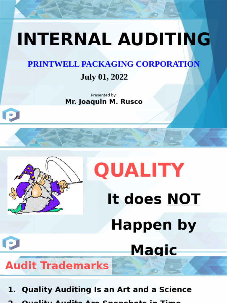 Internal Auditing | PDF
