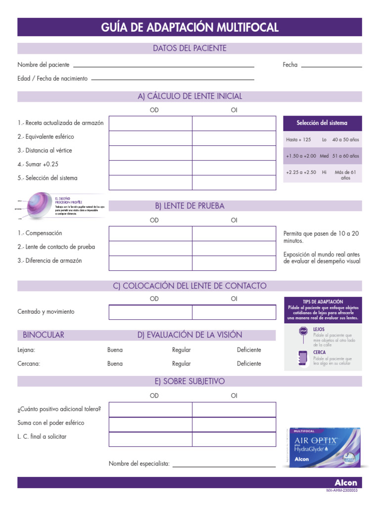 HC Multifocal ALCON | PDF
