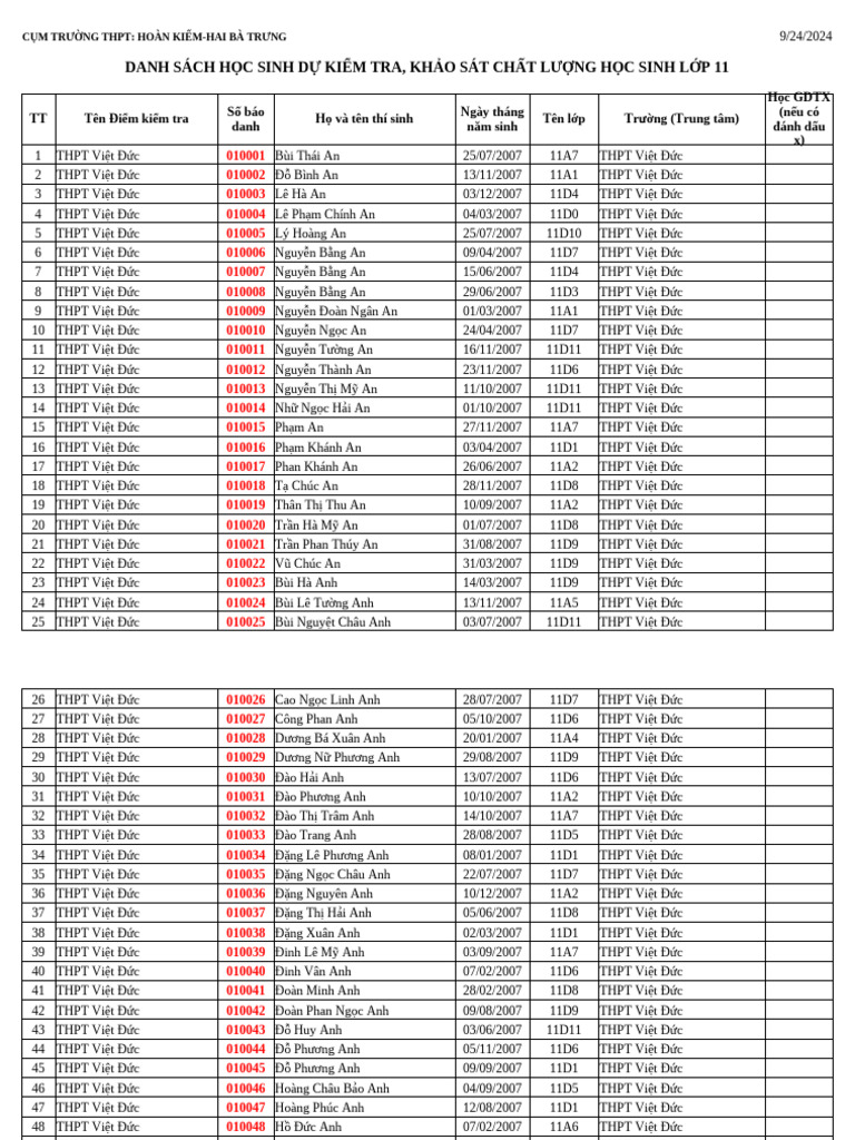 Ks11 2024 VD Gui-Gvcn | PDF