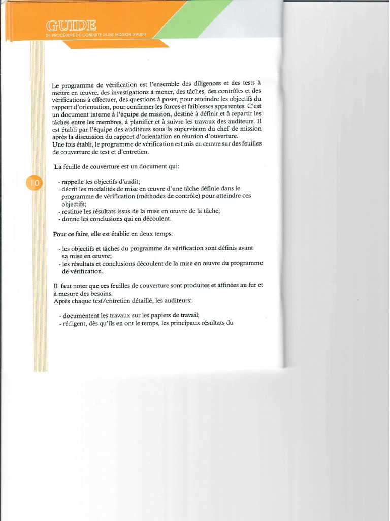 Guide-Mission-Audit (Glissé (E) S) 3 | PDF
