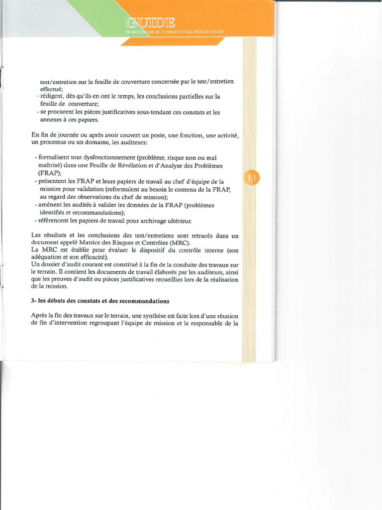 Guide-Mission-Audit (Glissé (E) S) 4 | PDF