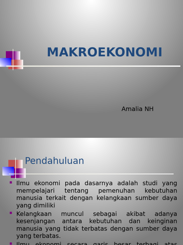 Makro Eko Nomi | PDF