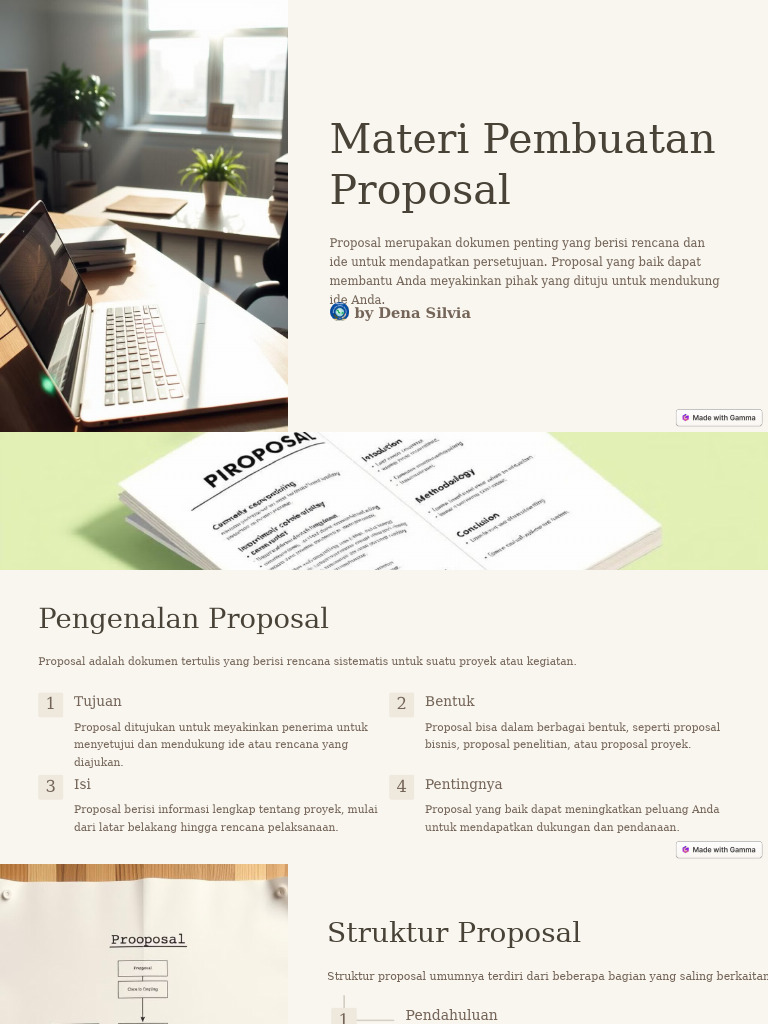 Materi Pembuatan Proposal | PDF