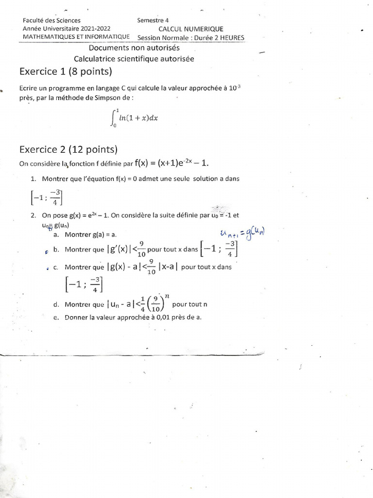 Calc Num | PDF