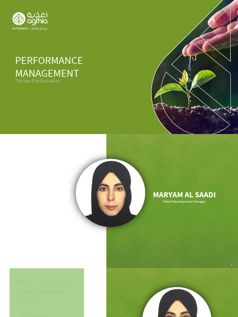 Performance Management Awareness Session | PDF