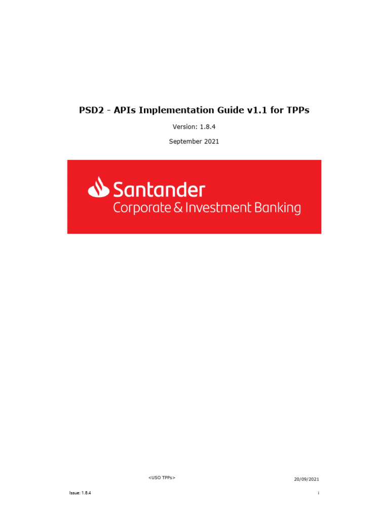 TPP v.1.8.4 SCIB Vingles | PDF