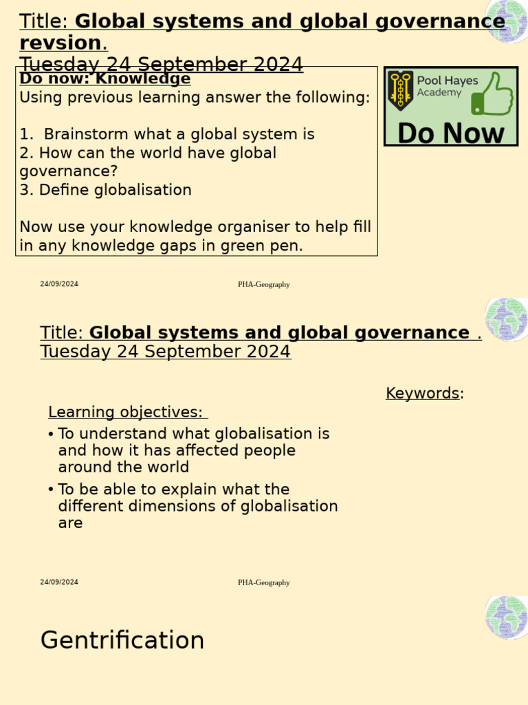 Globalisation | PDF