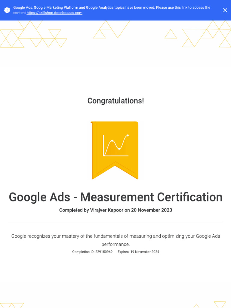 Google Ads Measurement | PDF