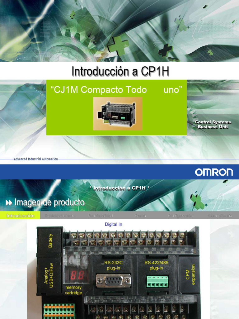 InfoPLC Net Presentacion CP1H | PDF