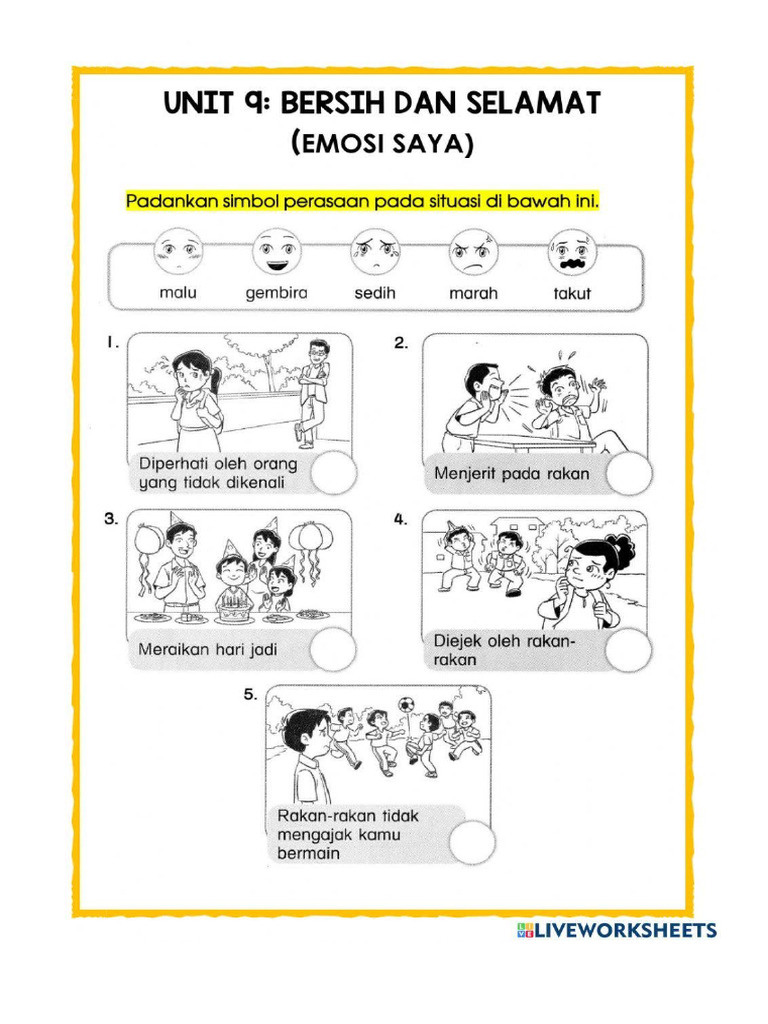 unit 9 emosi pk | PDF