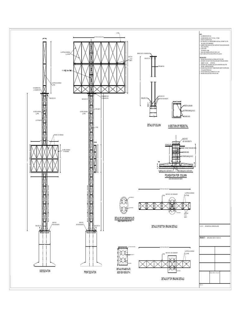 Unipole 30'X15' & 16'X8' | PDF