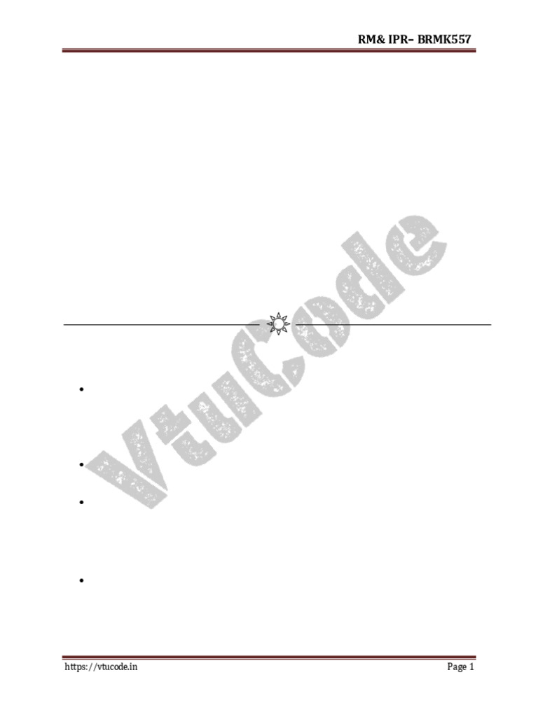 @vtucode - in BRMK557 Module 2 PDF | PDF