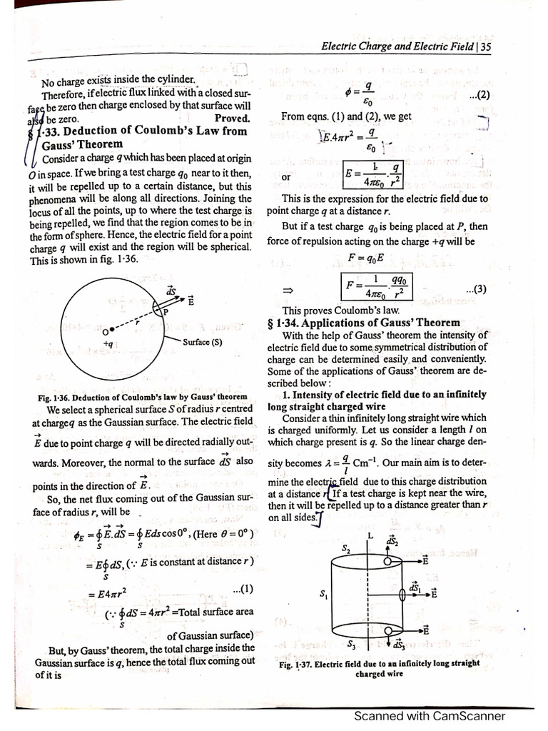 gauss theorem case study | PDF