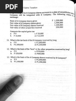 Exercises - Capital Gains Tax | PDF | Capital Gains Tax | Taxpayer