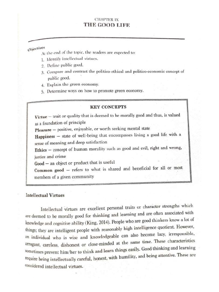 The Good Life | PDF