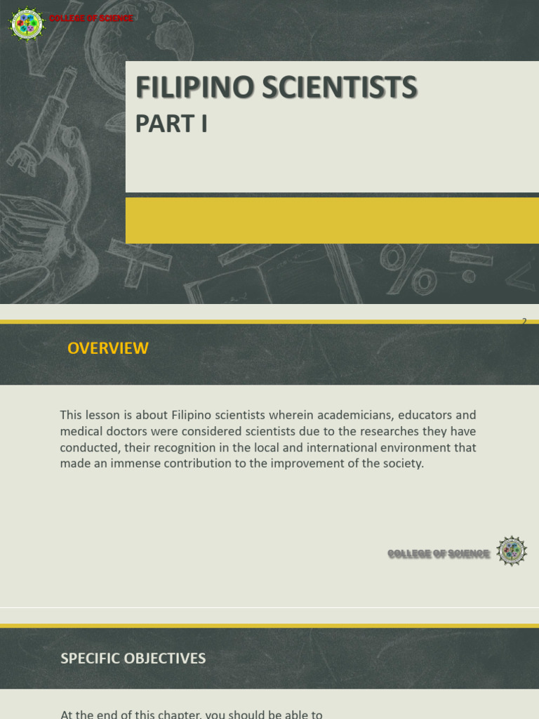 Filipino Scientists | PDF