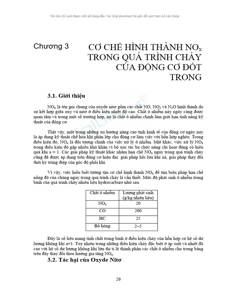 7479 Co Che Hinh Thanh Nox Tro | PDF