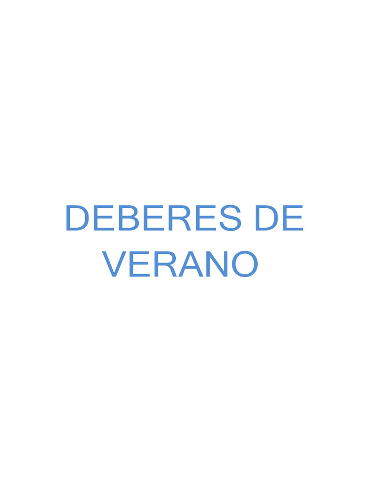 Deberes Matemáticas PEP8 | PDF