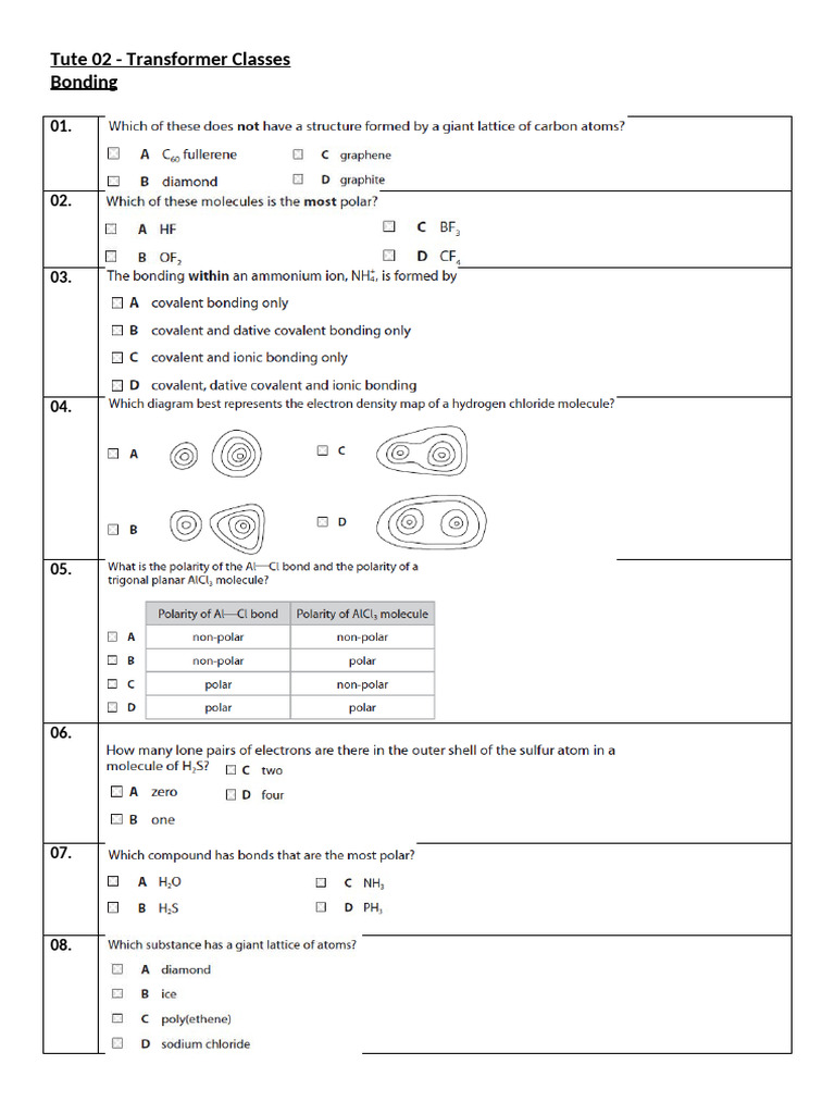 Transformer - Tute 01 | PDF
