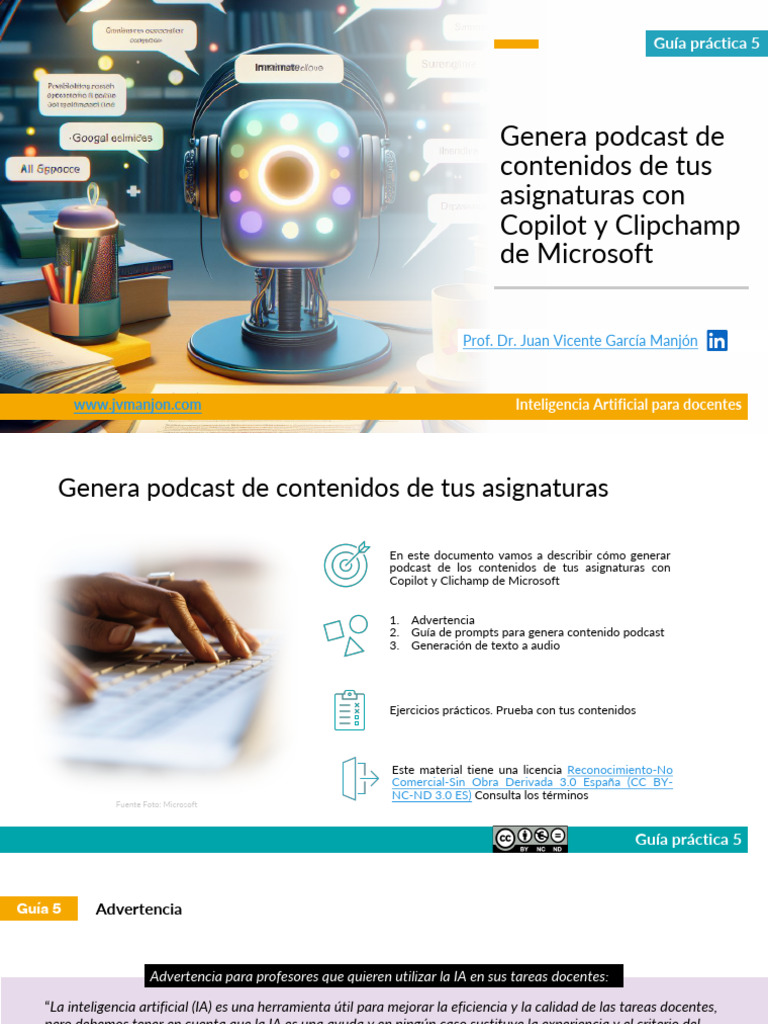 Genera Podcast Con Clipchamp | PDF