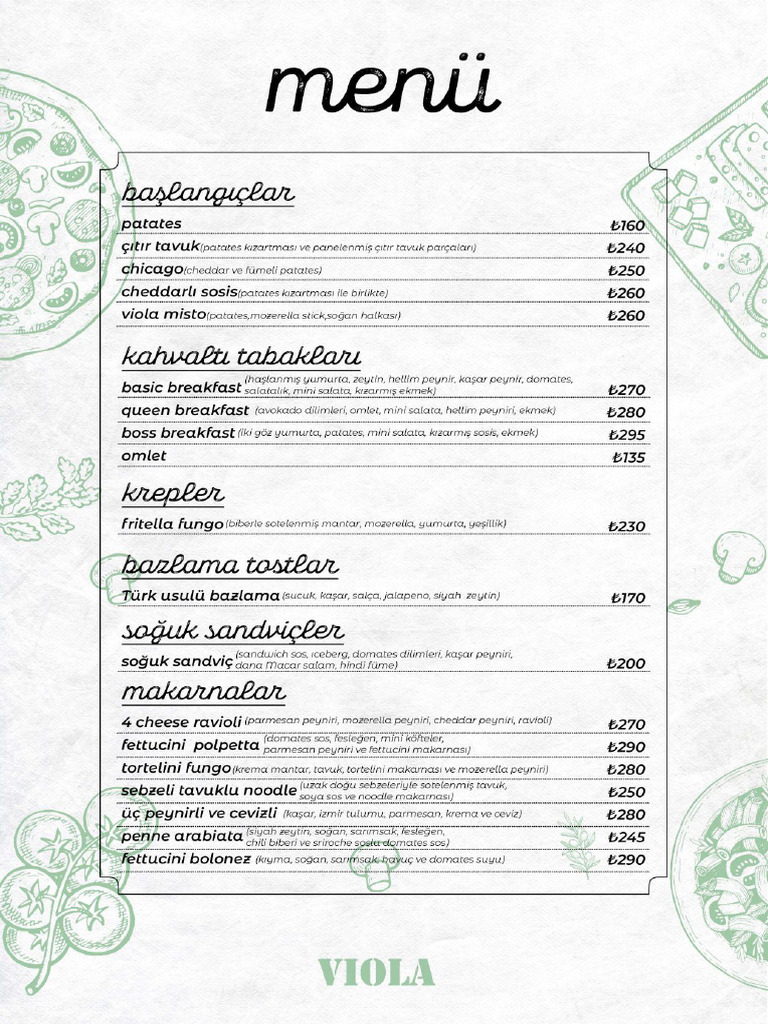 Menu | PDF