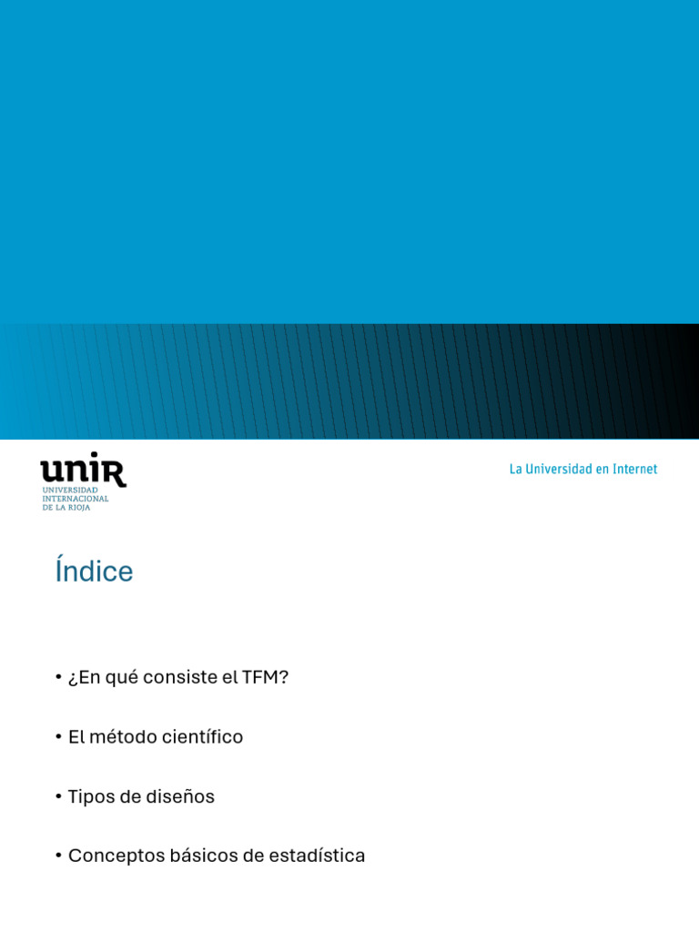 Clase Estadistica TFM | PDF