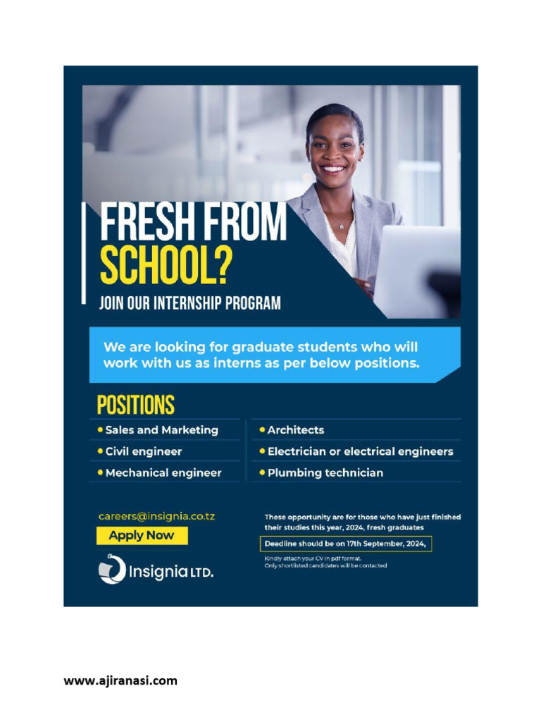 Insignia Internship Programme | PDF