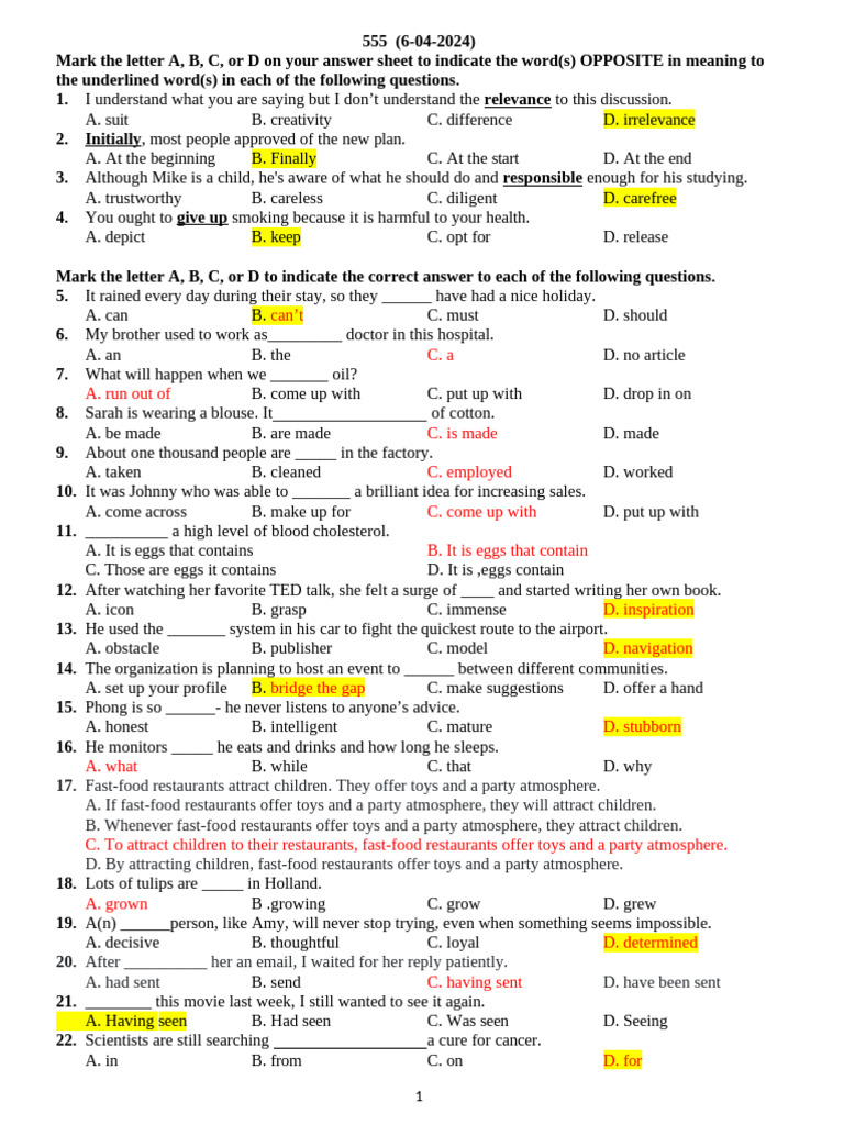 555 Key | PDF