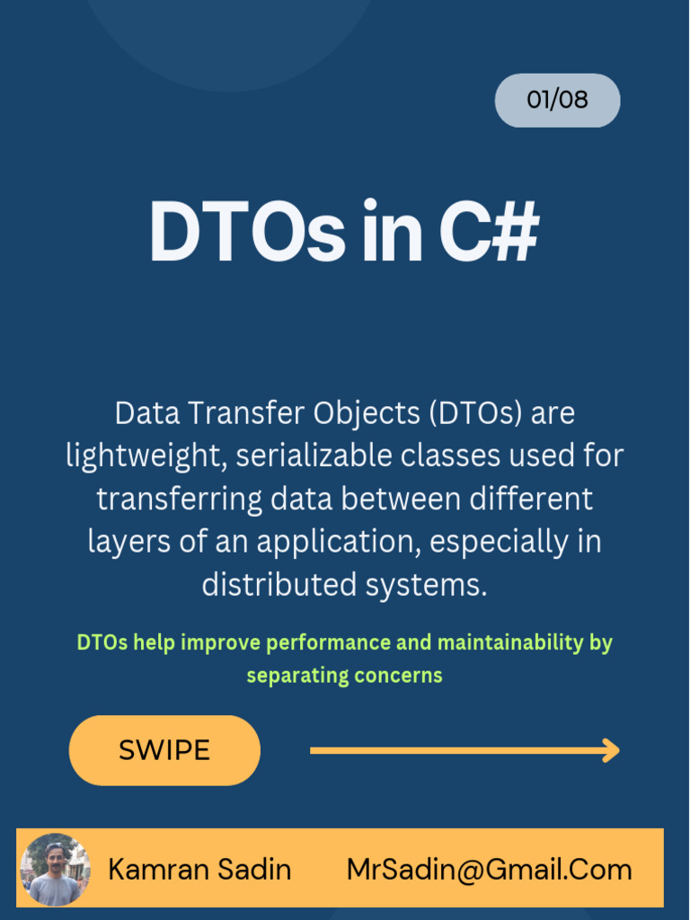 A Comprehensive Guide To DTOs in C 1694442013 | PDF