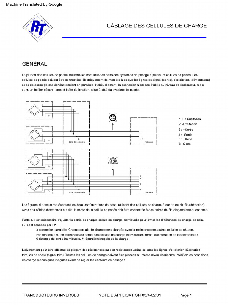 2 Loadcell Cabling | PDF