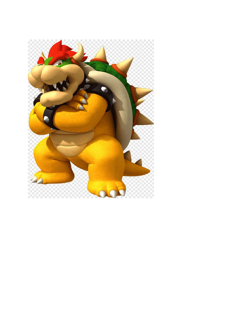 Bowser Mask Template | PDF