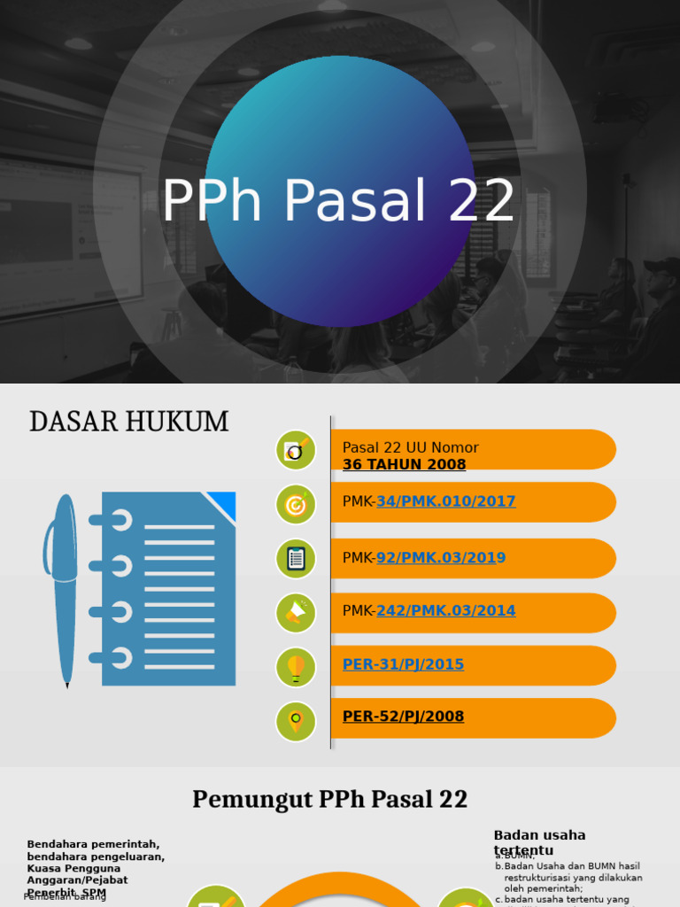 PPH Pasal 22 KKI (Pemaparan III) | PDF