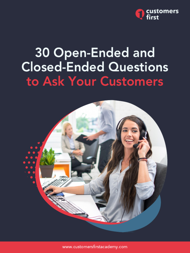 30 Questions To Ask Customers | PDF | Copyright | Career & Growth