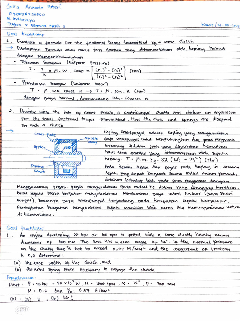 Tugas 5. em Ii - Julia Ananda P (03051282126050) | PDF