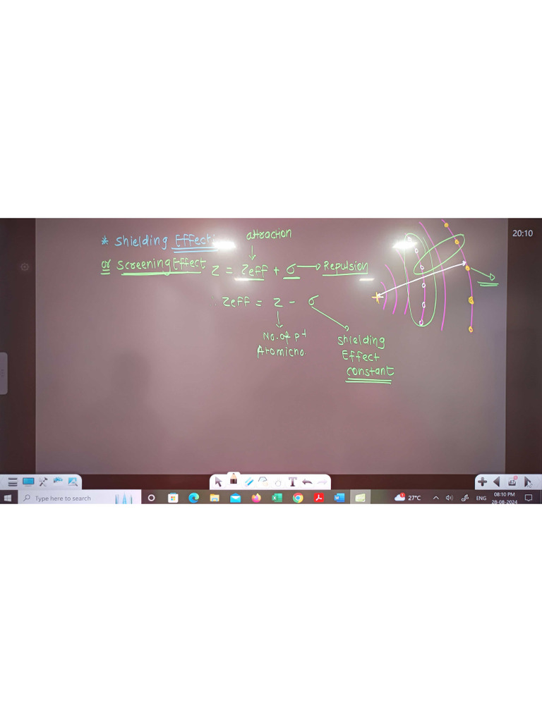 Classification of elements board work | PDF
