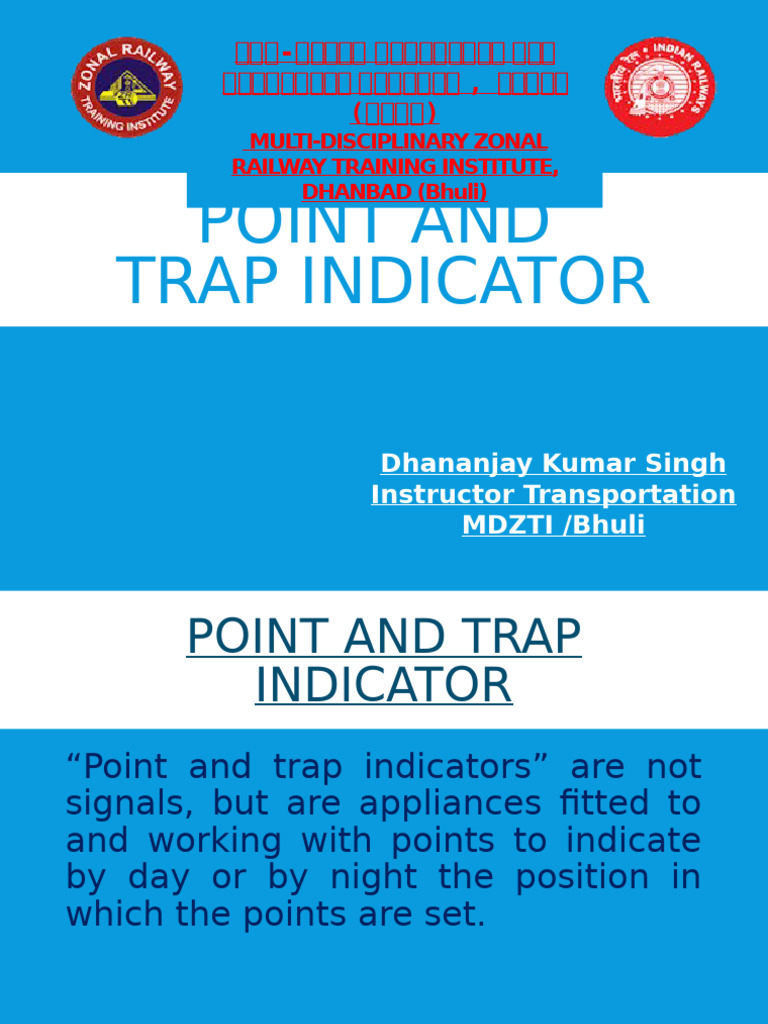 Point and Trap Indicator | PDF