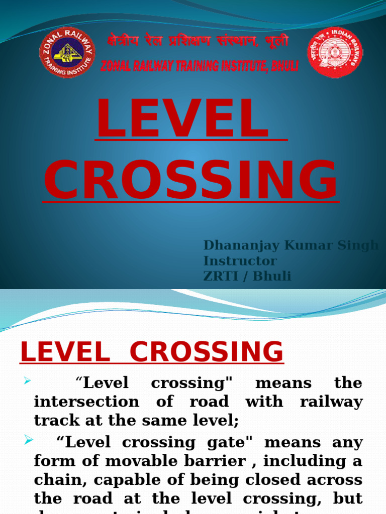 LEVEL CROSSING | PDF