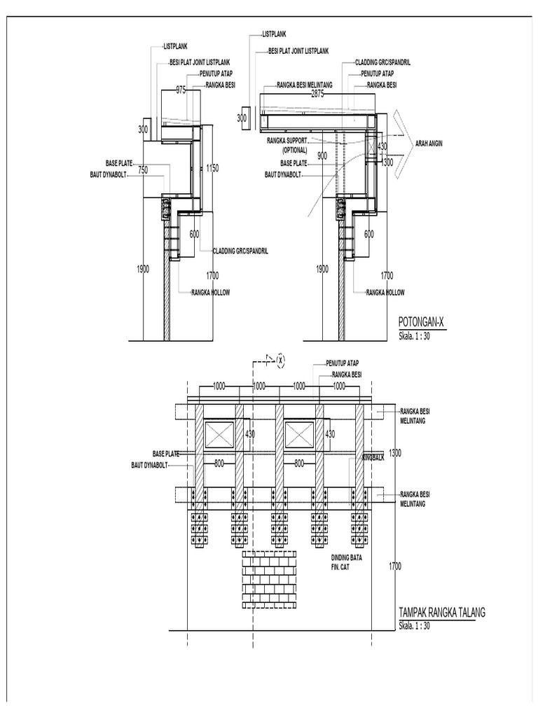 Detail Rangka Talang-Rev5 | PDF