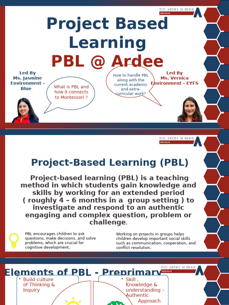 Project Based Learning | PDF