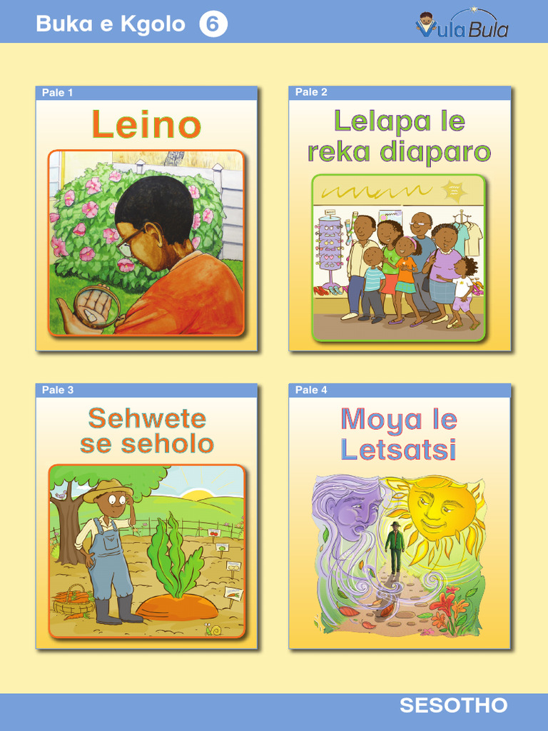 Buka e Kgolo 6 Sesotho - 1 | PDF