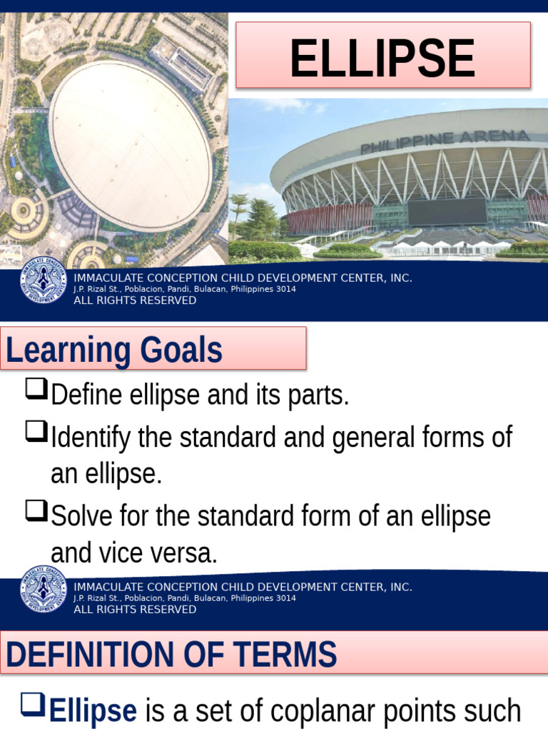 Lesson 5 Ellipse | PDF